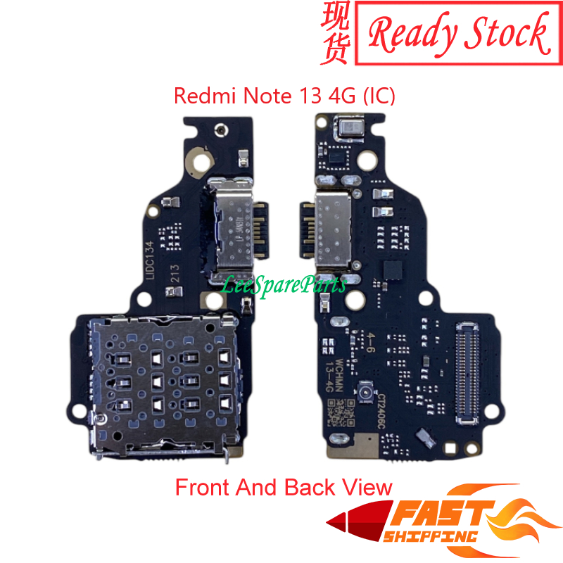 Xiaomi Redmi Note 13 Pro / Note 13 Pro+ Plus Charging Board USB Port ...