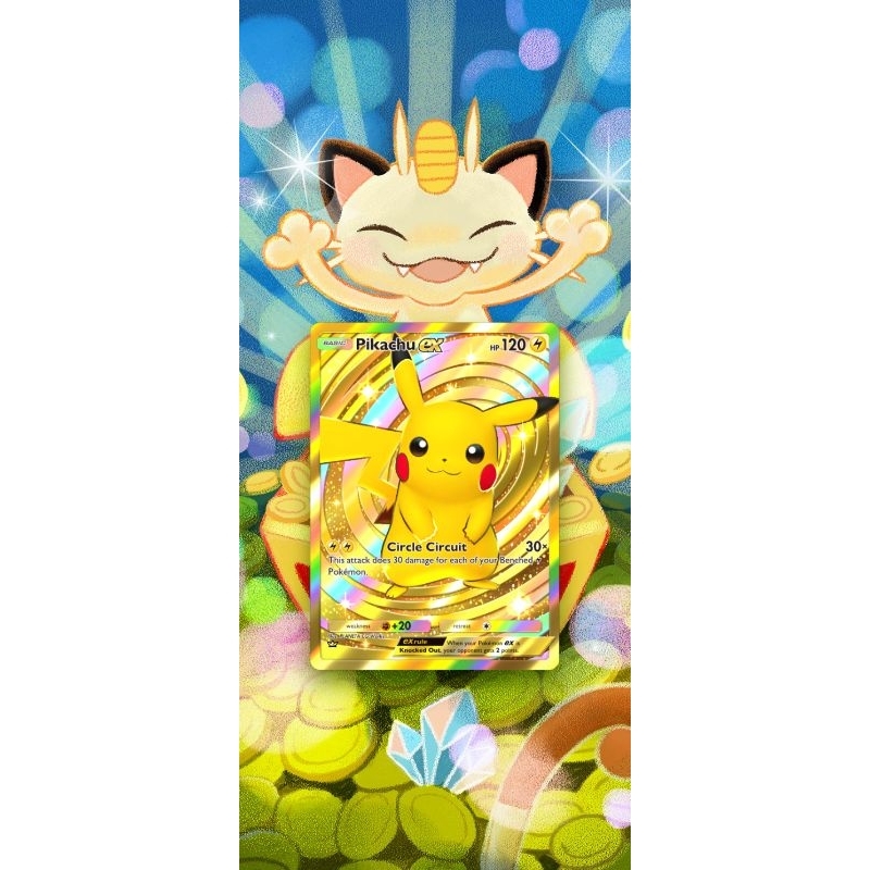 CROWN PIKACHU IMMERSIVE POKEMON TCG POCKET ACCOUNT | Shopee Malaysia