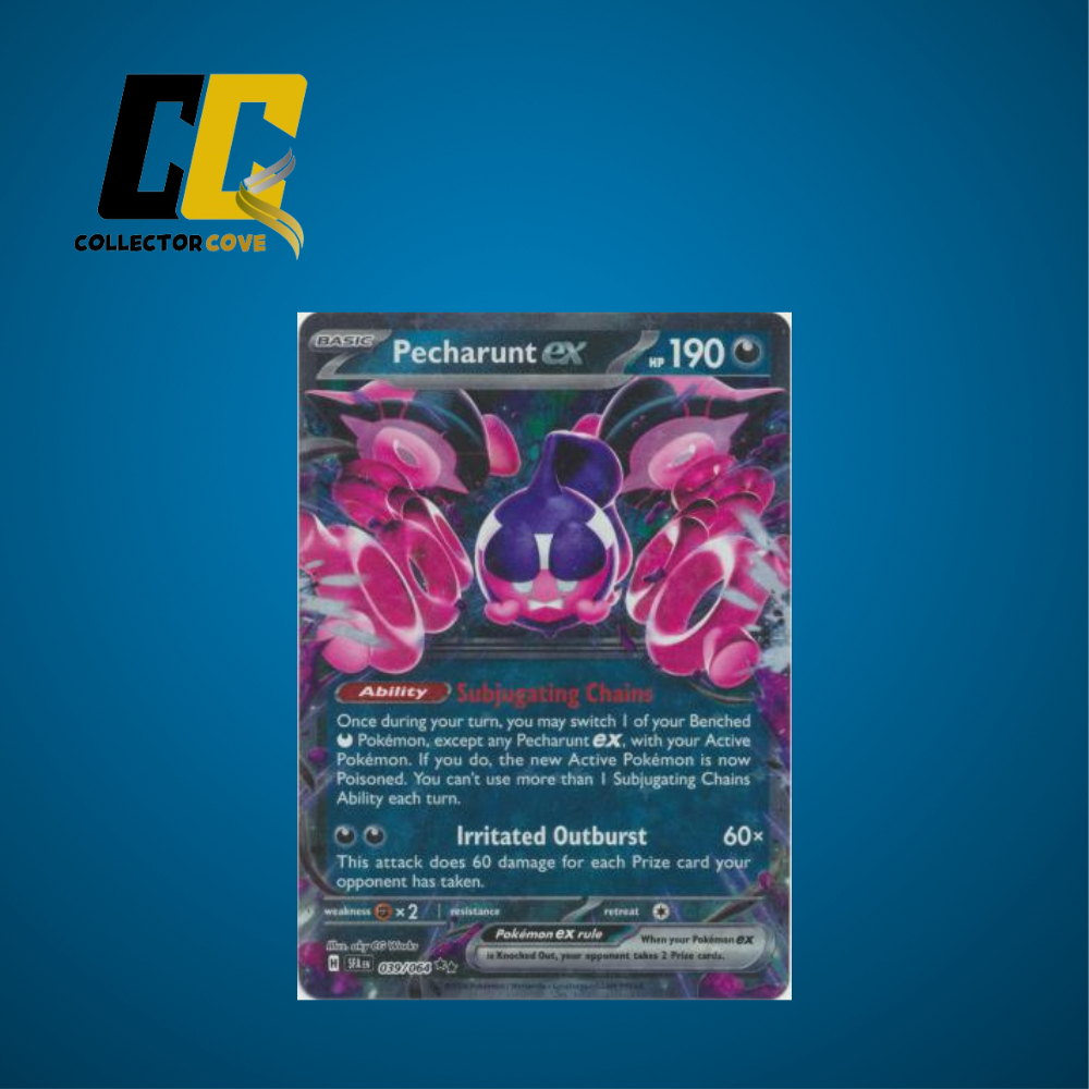 Pecharunt ex - 039/064 - Ultra Rare Shrouded Fable Singles Pokemon ...