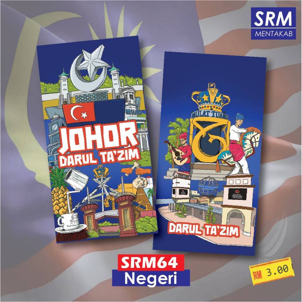 Sampul Raya Johor | 1 Paket 10pcs | Sampul Raya Viral 2025 | Angpau ...