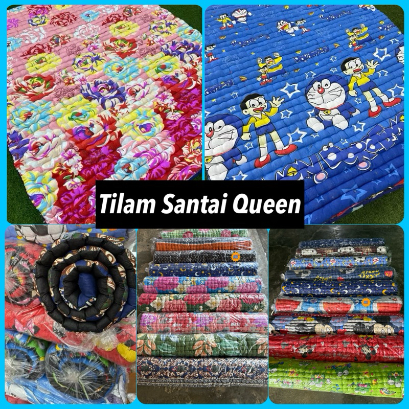 Tilam kekabu Santai Queen mattress Send Rondom Design Kartoon / Corak ...
