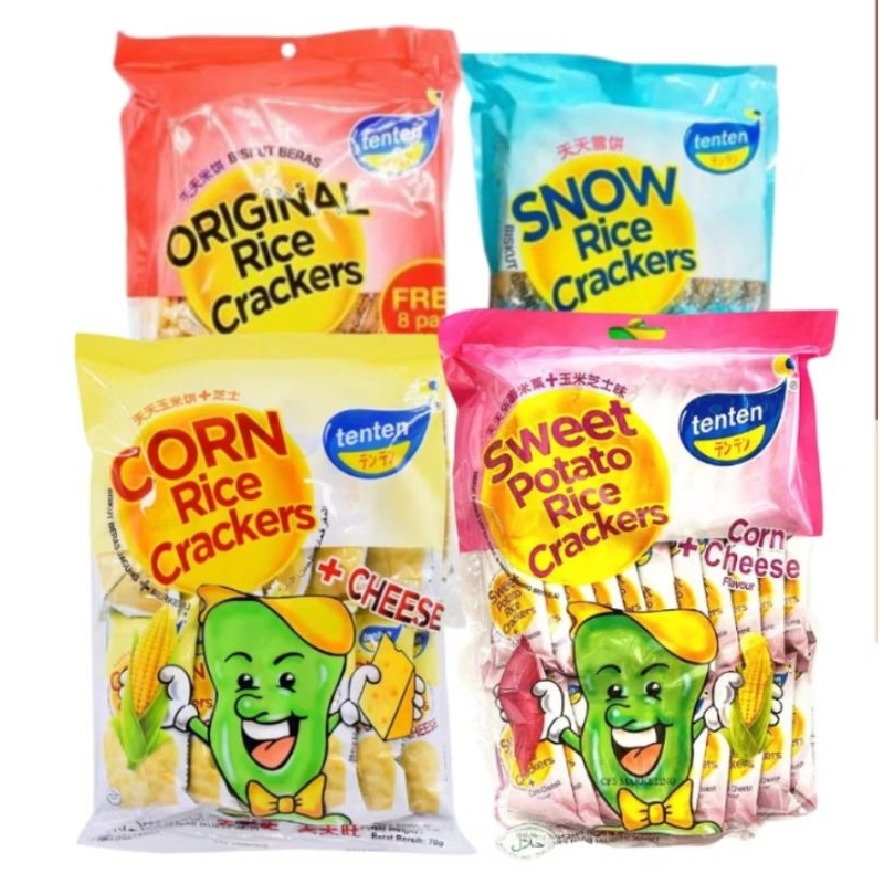 Tenten rice crackers Assorted 230g | Shopee Malaysia