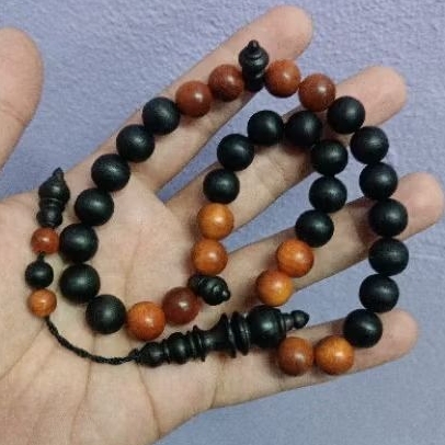 TASBIH GEMUNGGAL@REMUNGGAL + RAJA KAYU / 33 BIJI / 10 MM | Shopee Malaysia