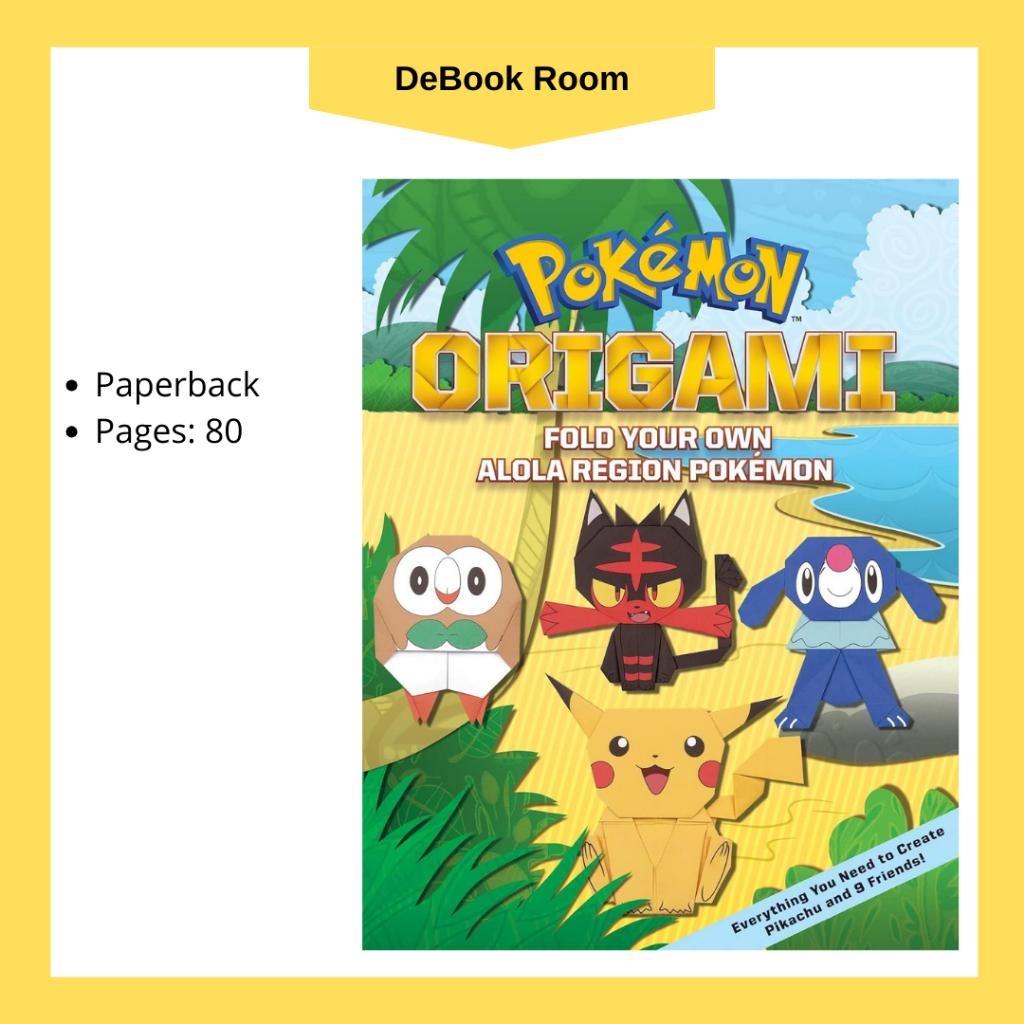 Pokemon Origami : Fold Your Own Alola Region Pokemon | Shopee Malaysia
