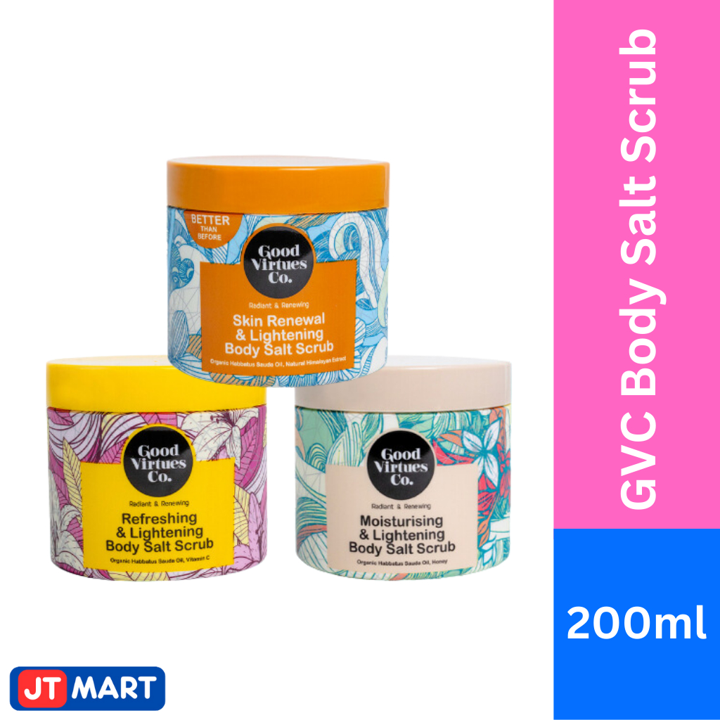 GVC Good Virtues Co. Body Salt Scrub (200ml) | Shopee Malaysia