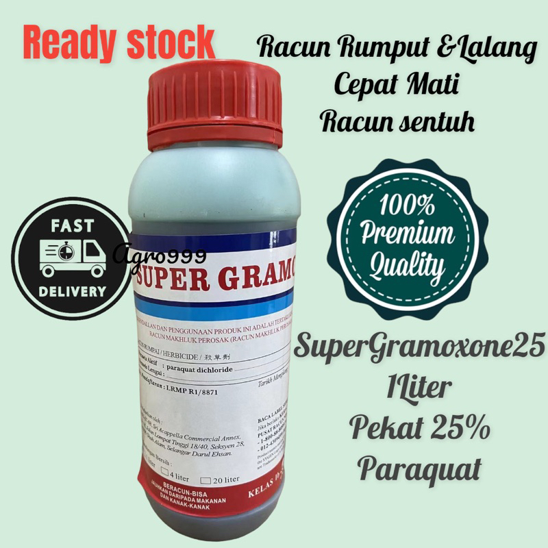 1L Racun sentuh 25%|Racun Lalang&rumput | Shopee Malaysia