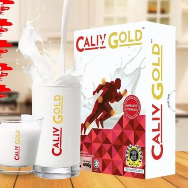 PEK BARU SUSU CALIV GOLD MINUMAN BERKHASIAT UNTUK TULANG & SENDI(20 ...