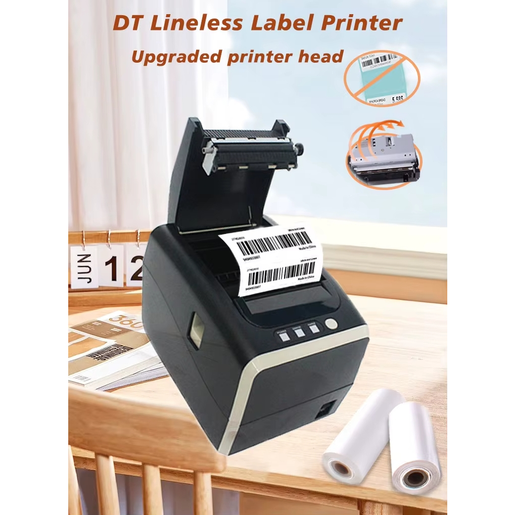 ZYWELL ZY3311LL Linerless label Printer, thermal label Printer, thermal receipt Printer U+L+S ...