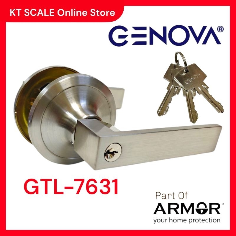 ARMOR GENOVA TUBULAR LEVER LOCK SET GTL-7631 | Shopee Malaysia