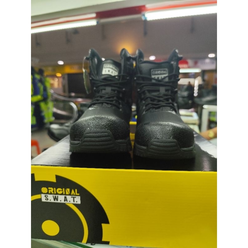 ( ORIGINAL SWAT ) ALPHA FURY TACTICAL BOOTS | Shopee Malaysia