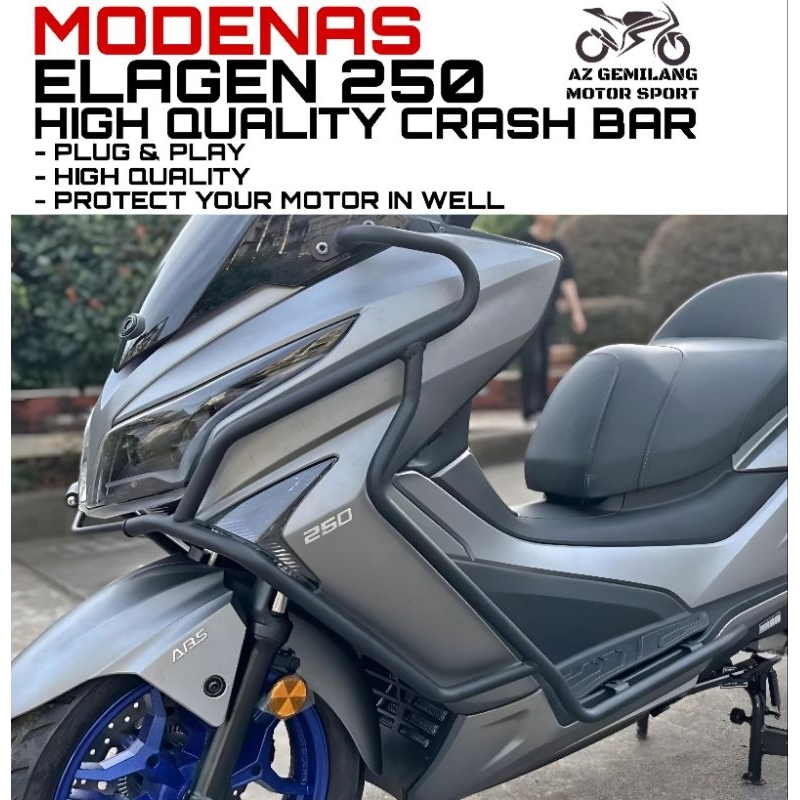 MODENAS ELEGEN 250 ELEGEN250 HIGH QUALITY CRASH BAR ACCESSORIES ...