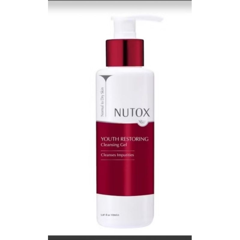 Nutox Youth Restoring Cleansing Gel 150ml (Normal To Dry Skin) | Shopee ...