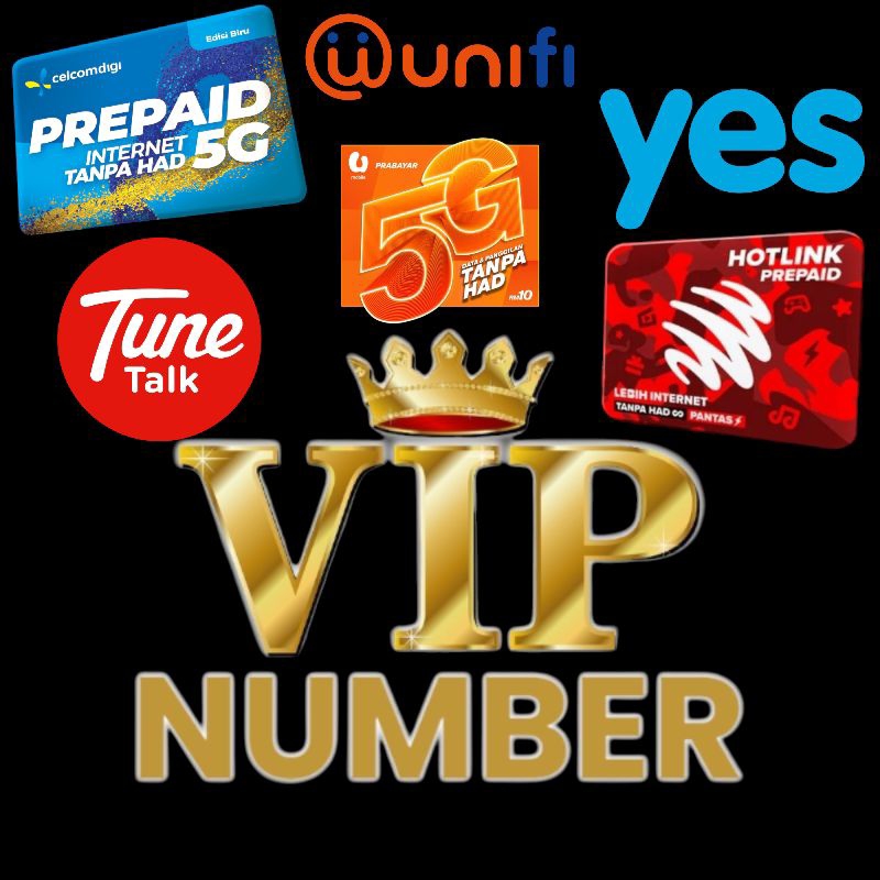 Simkad NOMBOR VIP CelcomDigi / Maxis / Umobile / TuneTalk / RedONE ...
