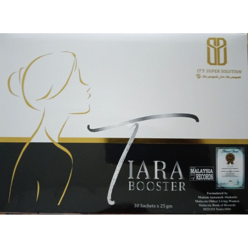 Tiara Booster (For Women's Overall WellBeing) 100% Original | Shopee ...