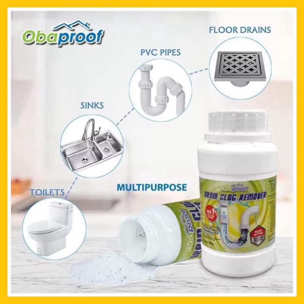 Super Clog Remover Powder for Sink Basin 500G / Ubat Sinki Tersumbat ...