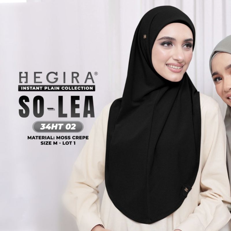 🔥 Ready stock 🔥 Hegira Hijab Inspired So-Lea Instant Plain Collection (34HT) | Shopee Malaysia