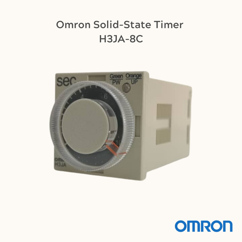 Omron Solid-State Timer H3JA-8C 200~240VAC | Shopee Malaysia