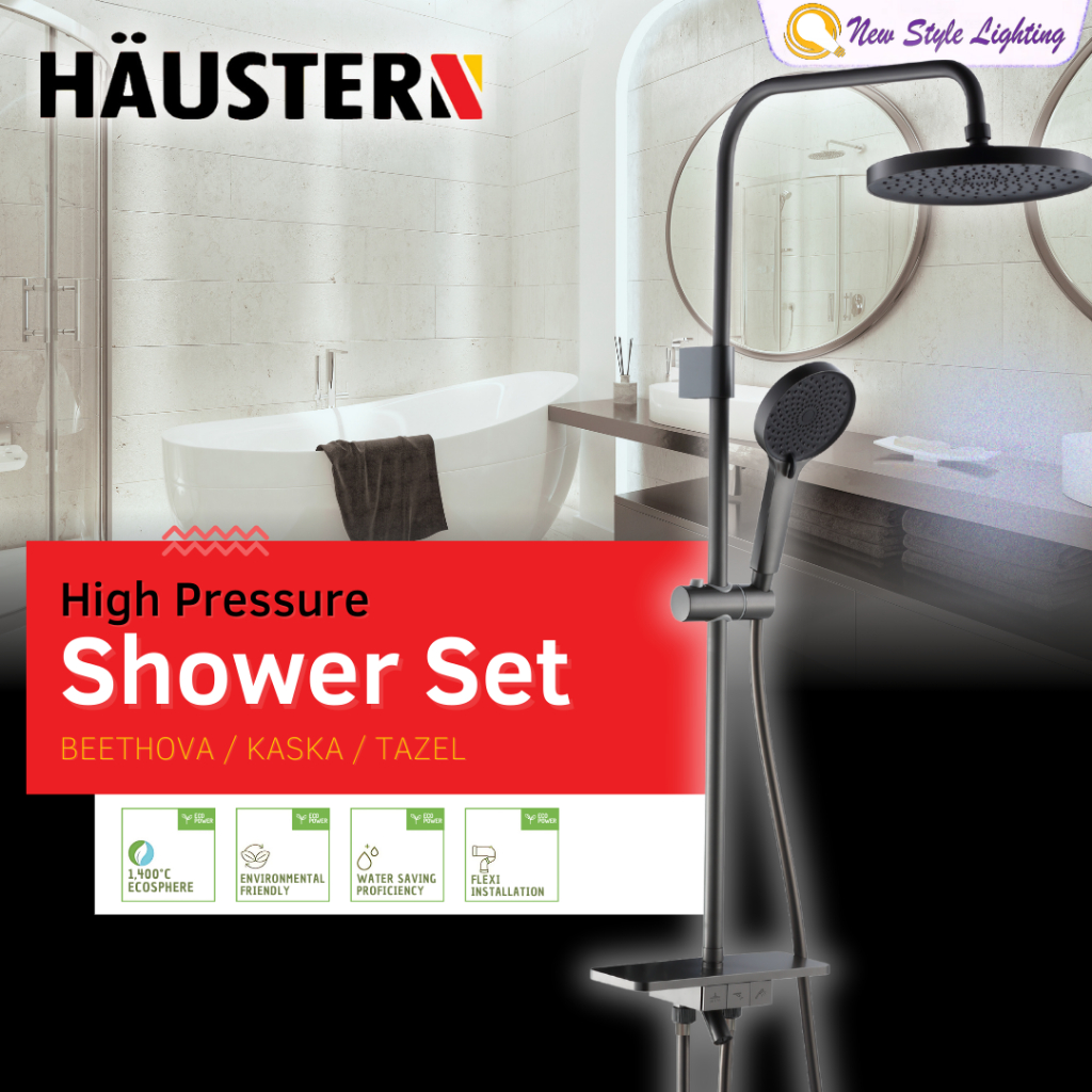 HAUSTERN BEETHOVA 9" KASKA 10" TAZEL 12" High Water Pressure 3 Way ...