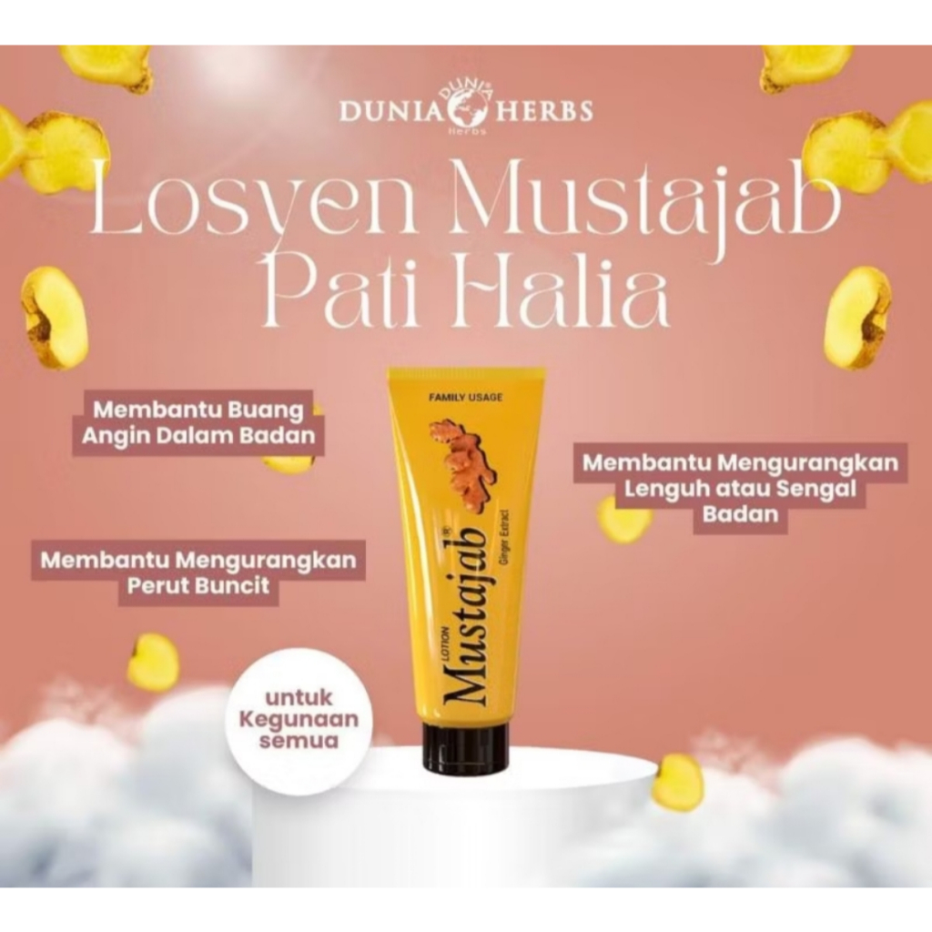 losyen mustajab halia 120ml | Shopee Malaysia