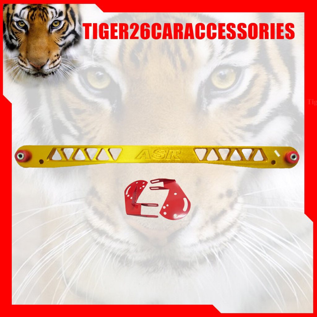 ASR Rear Subframe Bar Gold/Silver Toyota Vios NCP93 2007 2008 2009 2010 ...