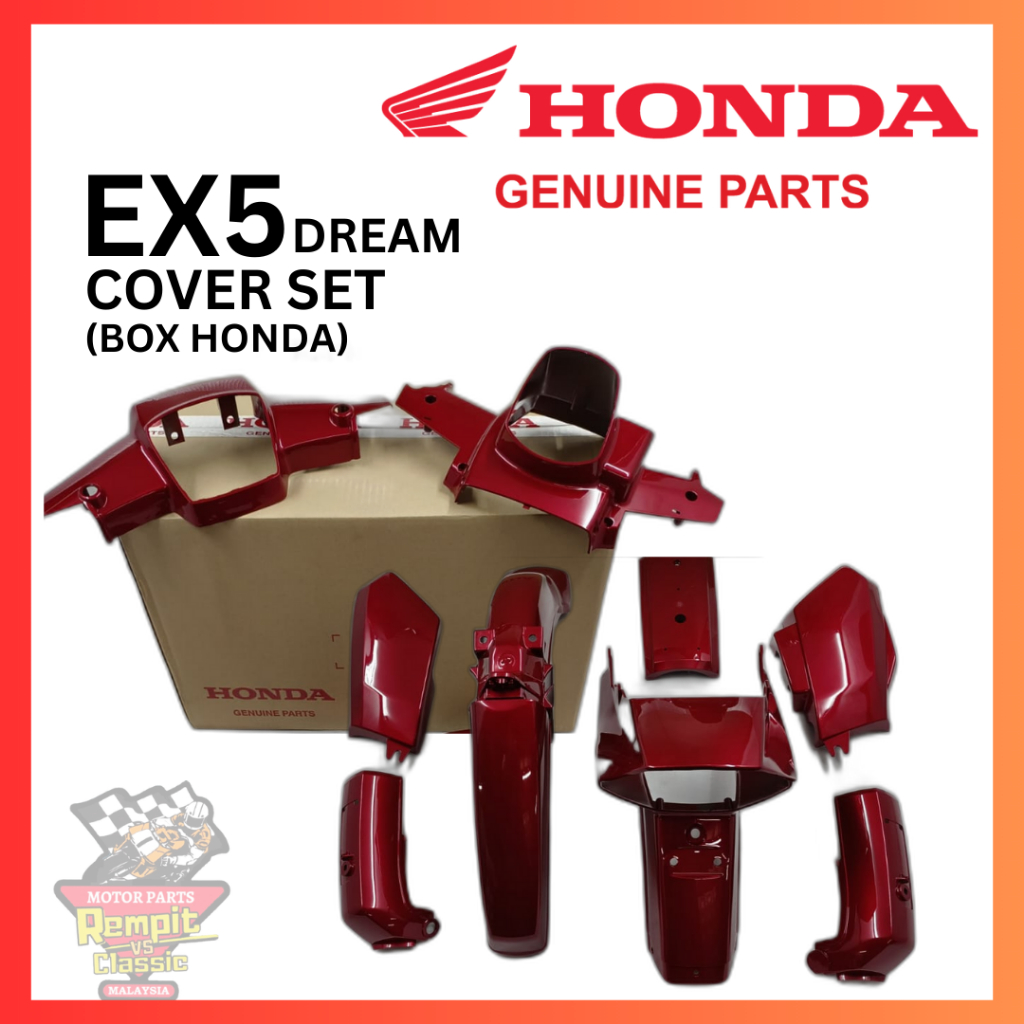 EX5 BOX HONDA 100% Original Honda Cover Set | Shopee Malaysia