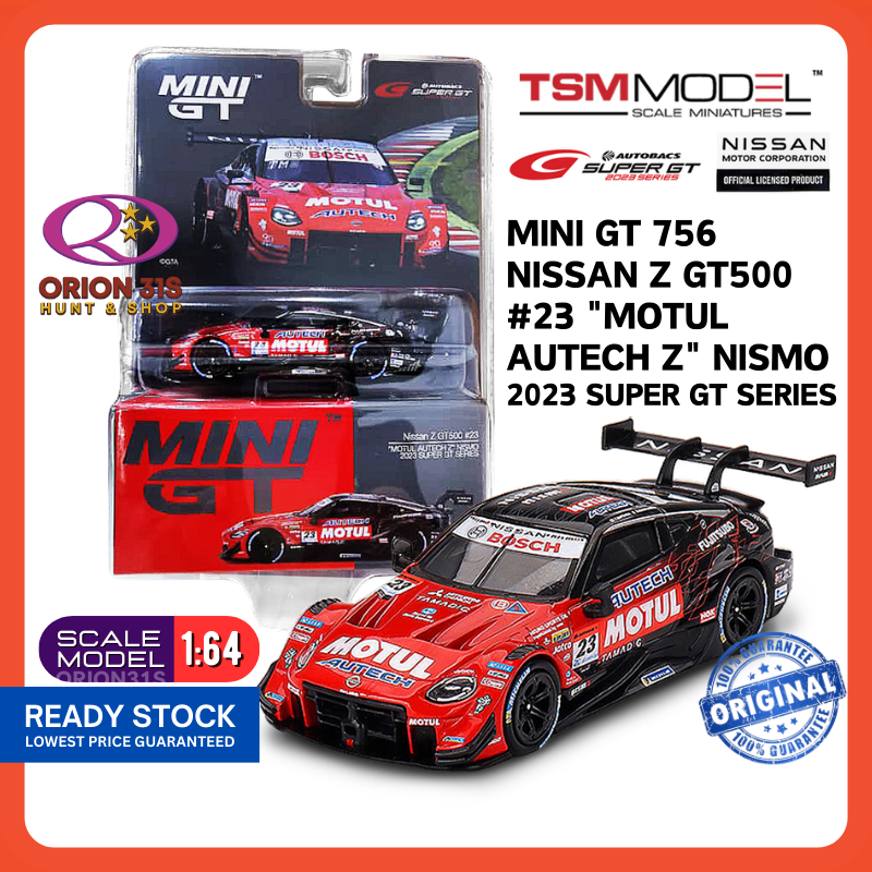 Mini GT 756 Nissan Z GT500 #23 "Motul Autech Z" NISMO 2023 Super GT ...