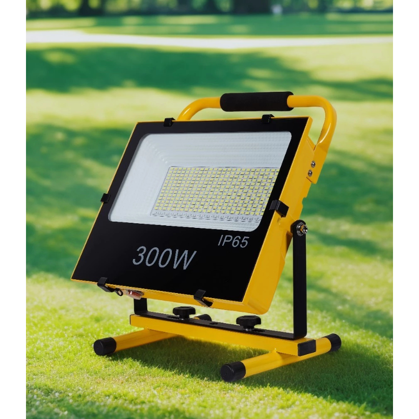 LED Portable Rechargeable FloodLight Spot Light 300W 200W 100W 50W ...