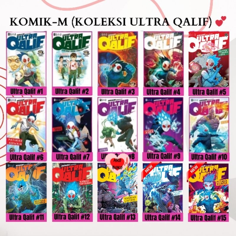 [Komik - M] Koleksi Ultra Qalif dan Edisi Bumper | Shopee Malaysia