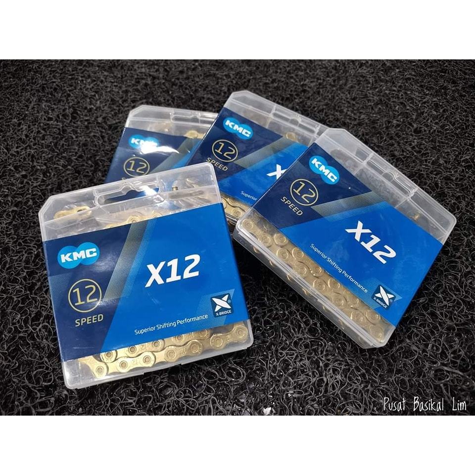 KMC X12 12 Speed chain Gold | Shopee Malaysia