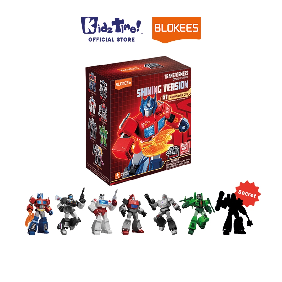 Kidztime x Blokees Transformers Blind Box - Shinning Version 01 Toys ...
