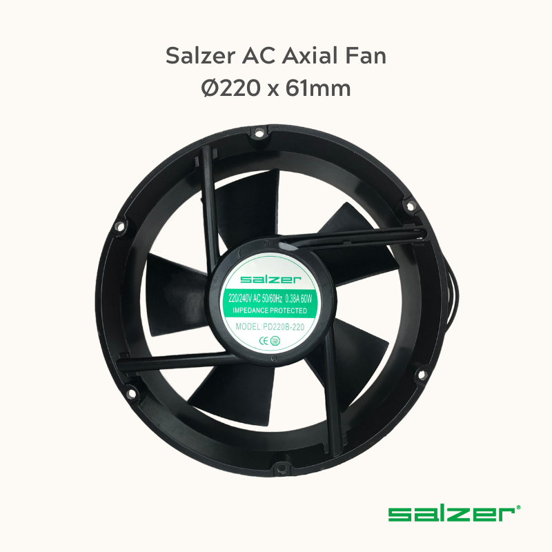 Salzer AC Axial Fan Φ220 x 61mm | Shopee Malaysia