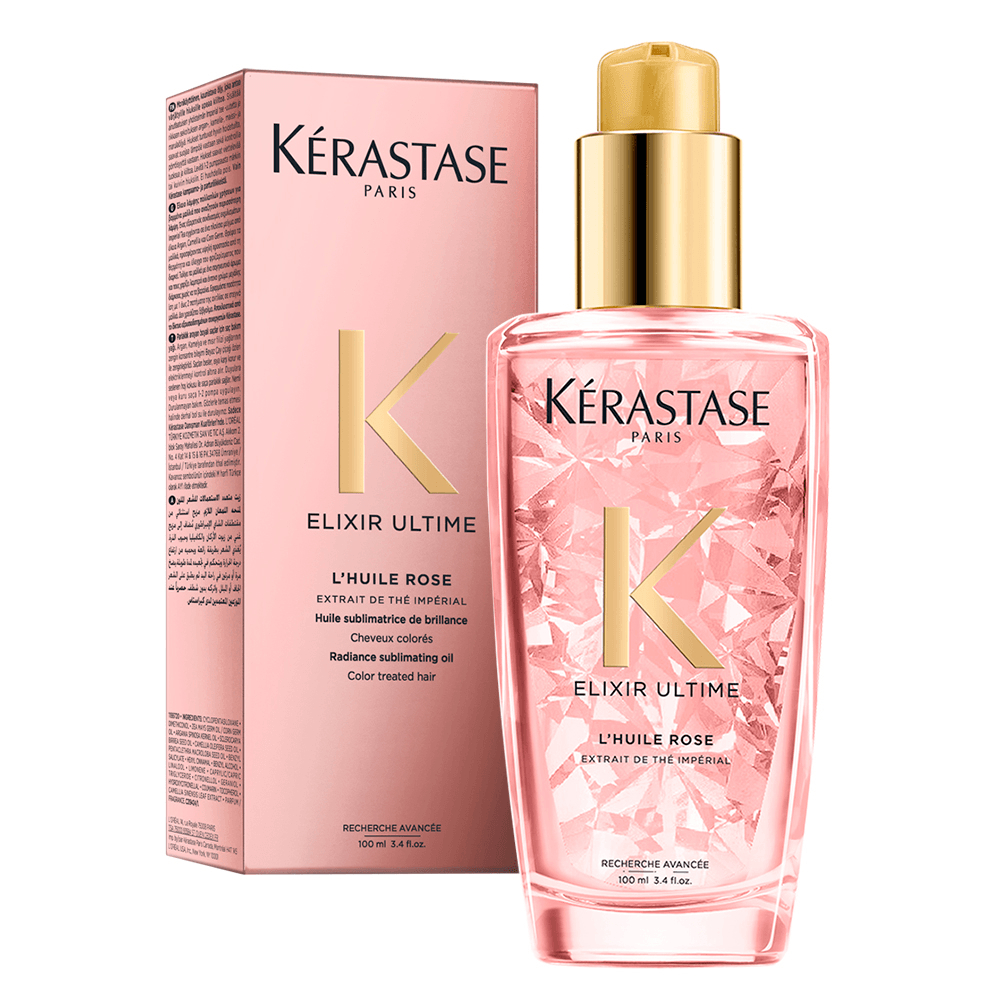 Kerastase Elixir Ultime L'Huile Rose/Original Hair Oil Fragrance (100ml ...