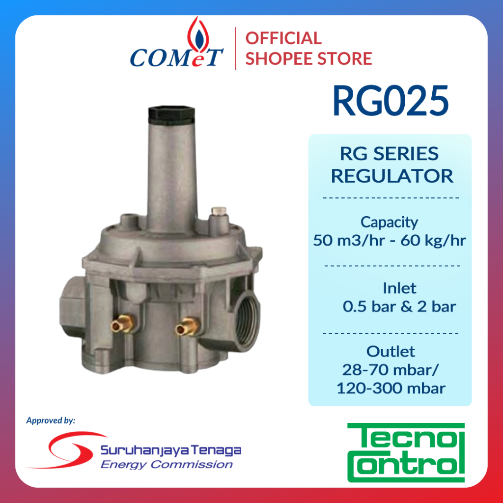 TECNOCONTROL RG025 | RG SERIES REGULATOR | Shopee Malaysia