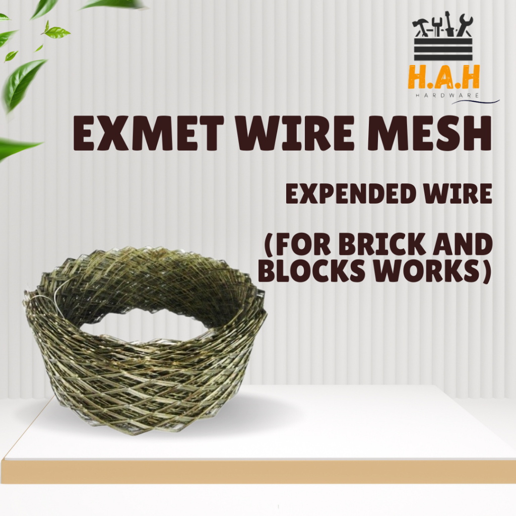 Expended Wire / Exmet Wire Mesh / Dawai / Jaring Ikat Bata | Shopee ...