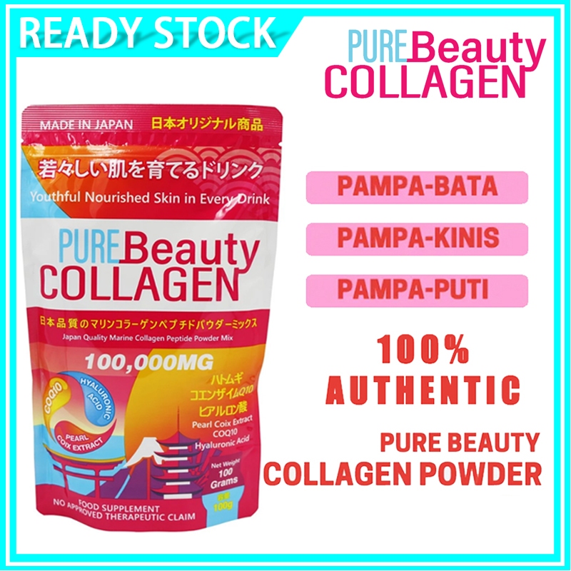 ORIGINAL PURE Beauty Collagen Powder PBC 100g Skin whitening and Beauty ...