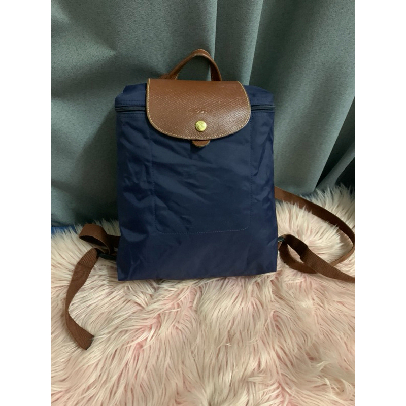 Lc Le Pliage Backpack (Navy blue) | Shopee Malaysia