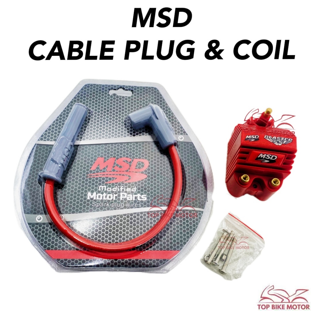 ORIGINAL JAPAN MSD PLUG COIL BLASTER WITH MSD IGNITION PRODUCT MODIFIED ...