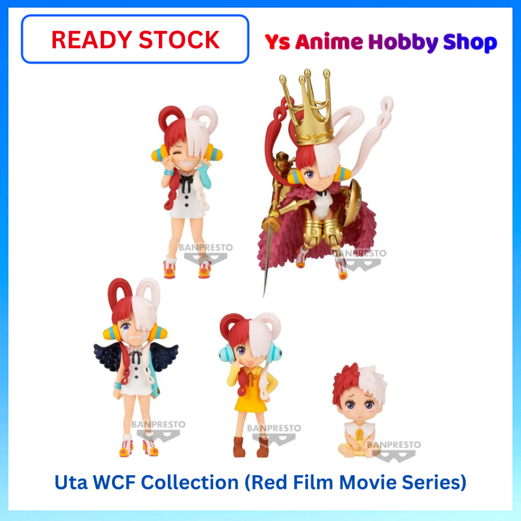 【Ready Stock】Banpresto One Piece Wcf Uta wcf collection red film movie ...