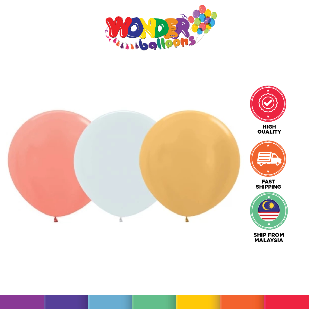 36 Inch BK Thailand Brand Round Latex Balloon (1pc) | Shopee Malaysia