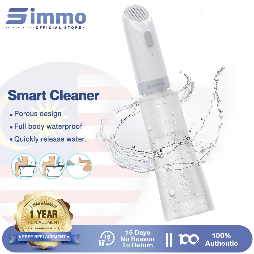 SIMMO Portable Bidet Portable Toilet Injector Waterpulse Hygienic 400ml ...