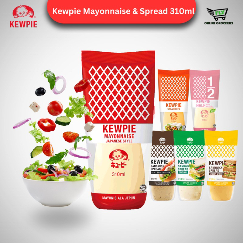 Kewpie Mayonnaise / Sandwich Spread 310ml | Shopee Malaysia