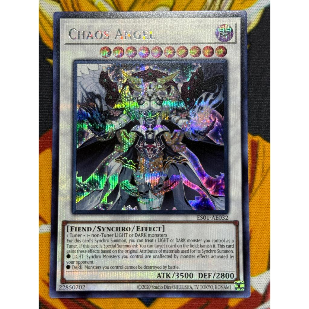 YUGIOH AE ES01-AE032 Chaos Angel [SER] | Shopee Malaysia