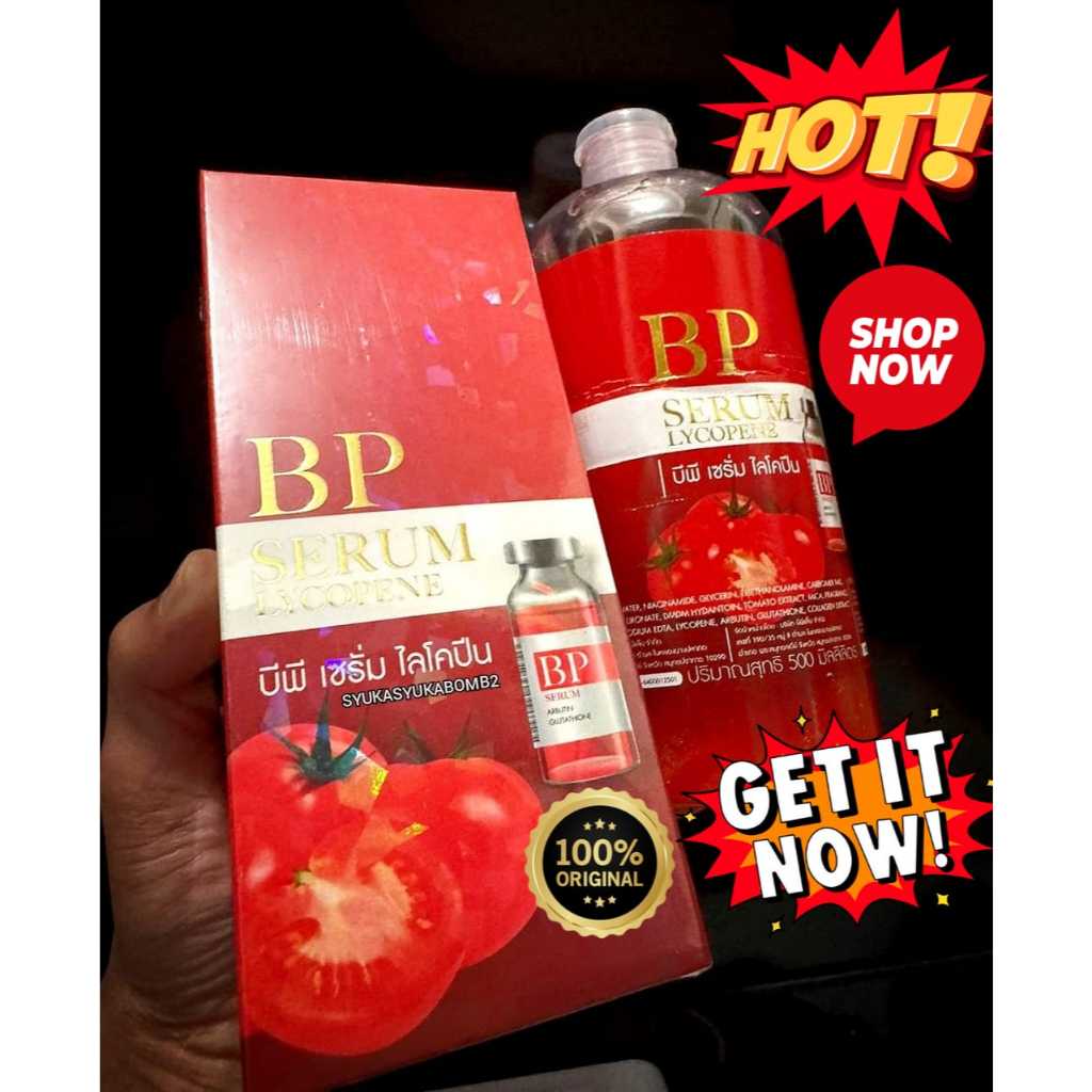 BP SERUM LYCOPENE ORIGINAL THAI ORIGINAL | Shopee Malaysia