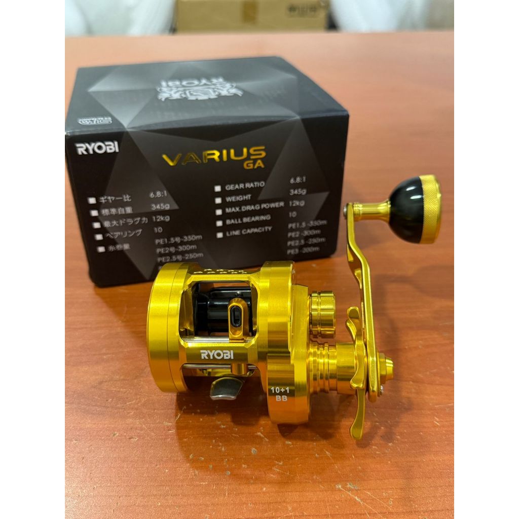 RYOBI fishing reel VARIUS GA C3030HGL Slow Jigging Fishing Reels ...