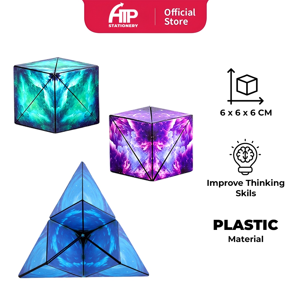 Three-Dimensional Magic Cube Deformation Changeable Kid Educational ...