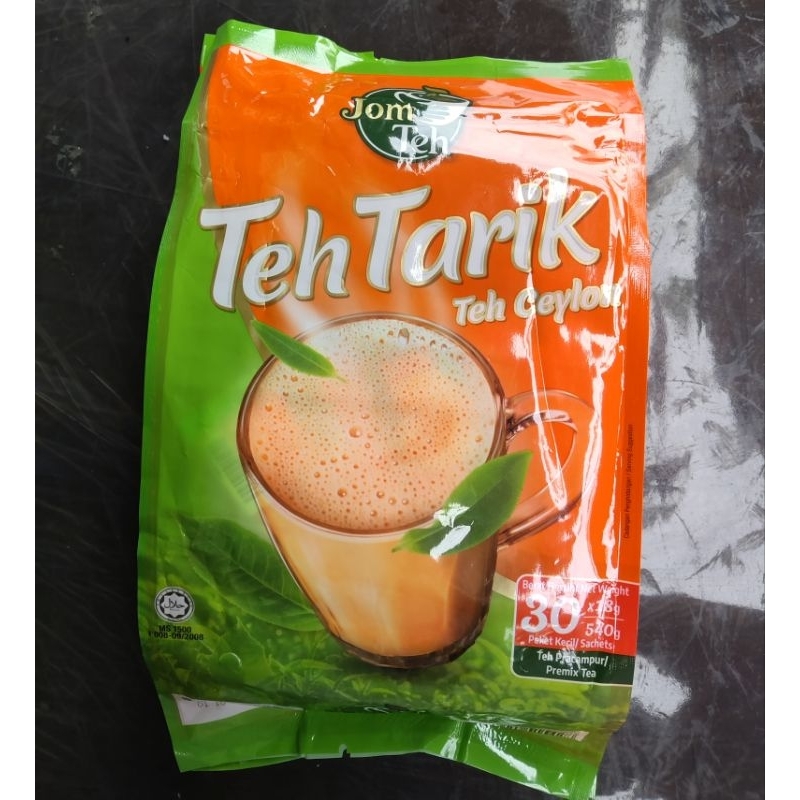 JOM TEH - TEH TARIK TEH CEYLON 30X18G (PREMIX TEA) | Shopee Malaysia