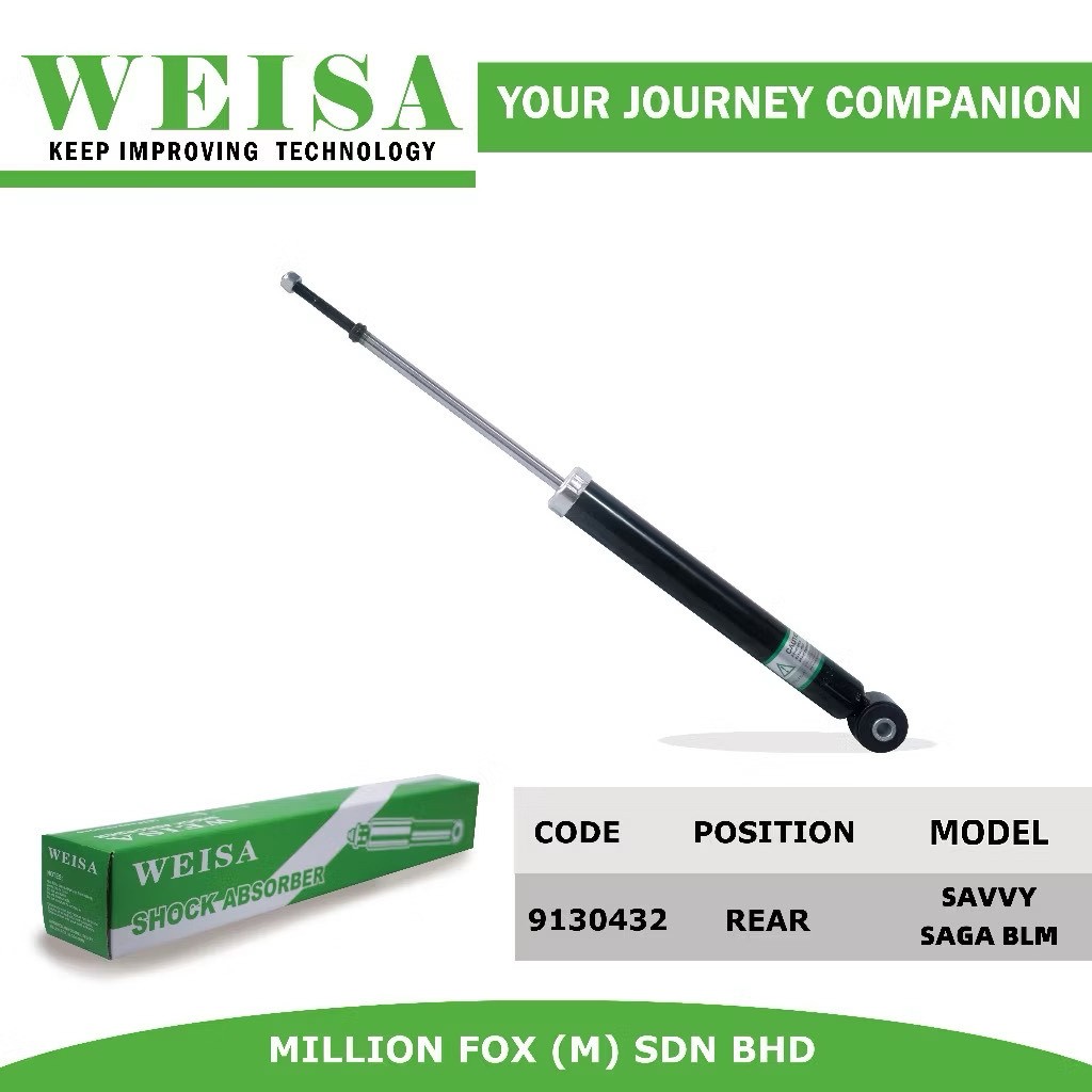 WEISA ABSORBER PROTON SAGA BLM, FL, FLX, SAGA VVT REAR GAS [1SET 2PCS ...