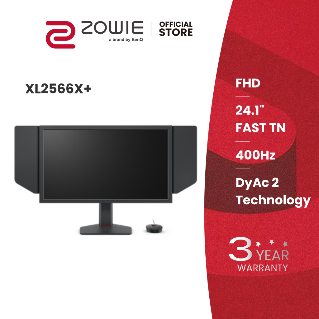 [New] BenQ ZOWIE XL2566X+ New Fast TN 400Hz DyAc 2 Gaming Monitor for ...