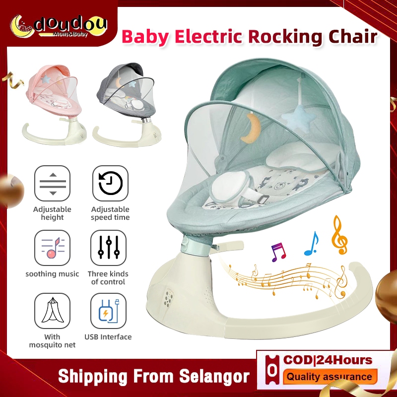 Electric Baby Rocking Chair Baby Swing Auto Swing Bouncer Electric ...