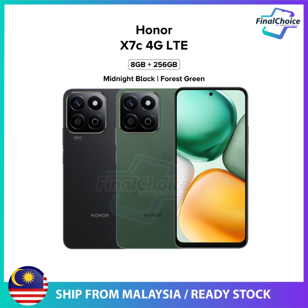 Honor X7c 4G LTE/ALT-LX2 (8GB+256GB) Original Honor Malaysia Warranty ...